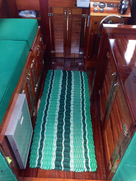 Custom size: Boat Runner – Maine Coast Rope Rugs